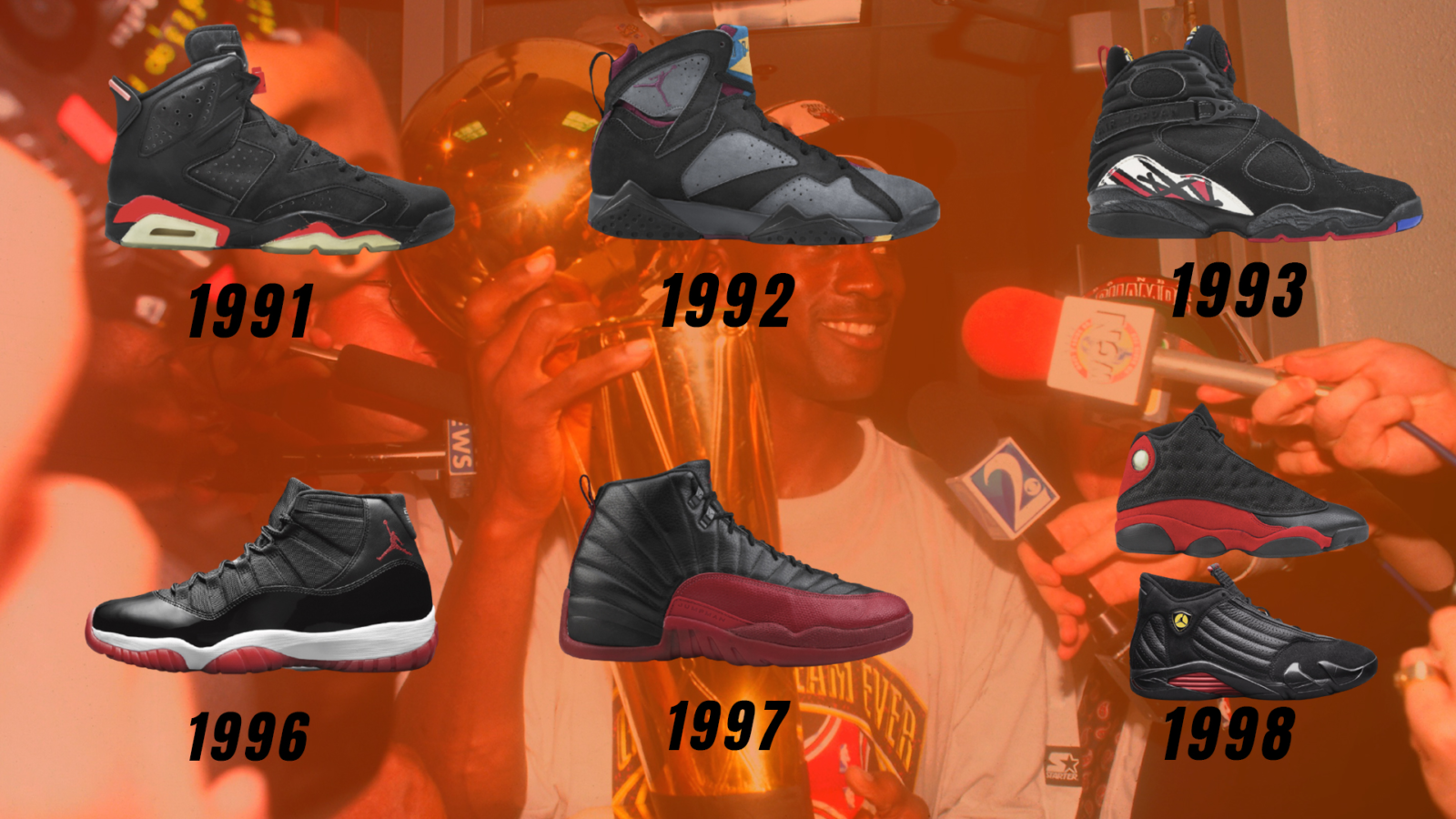 Los Air Jordan 13 de Michael Jordan en el Juego 2 de las Finales de la ...