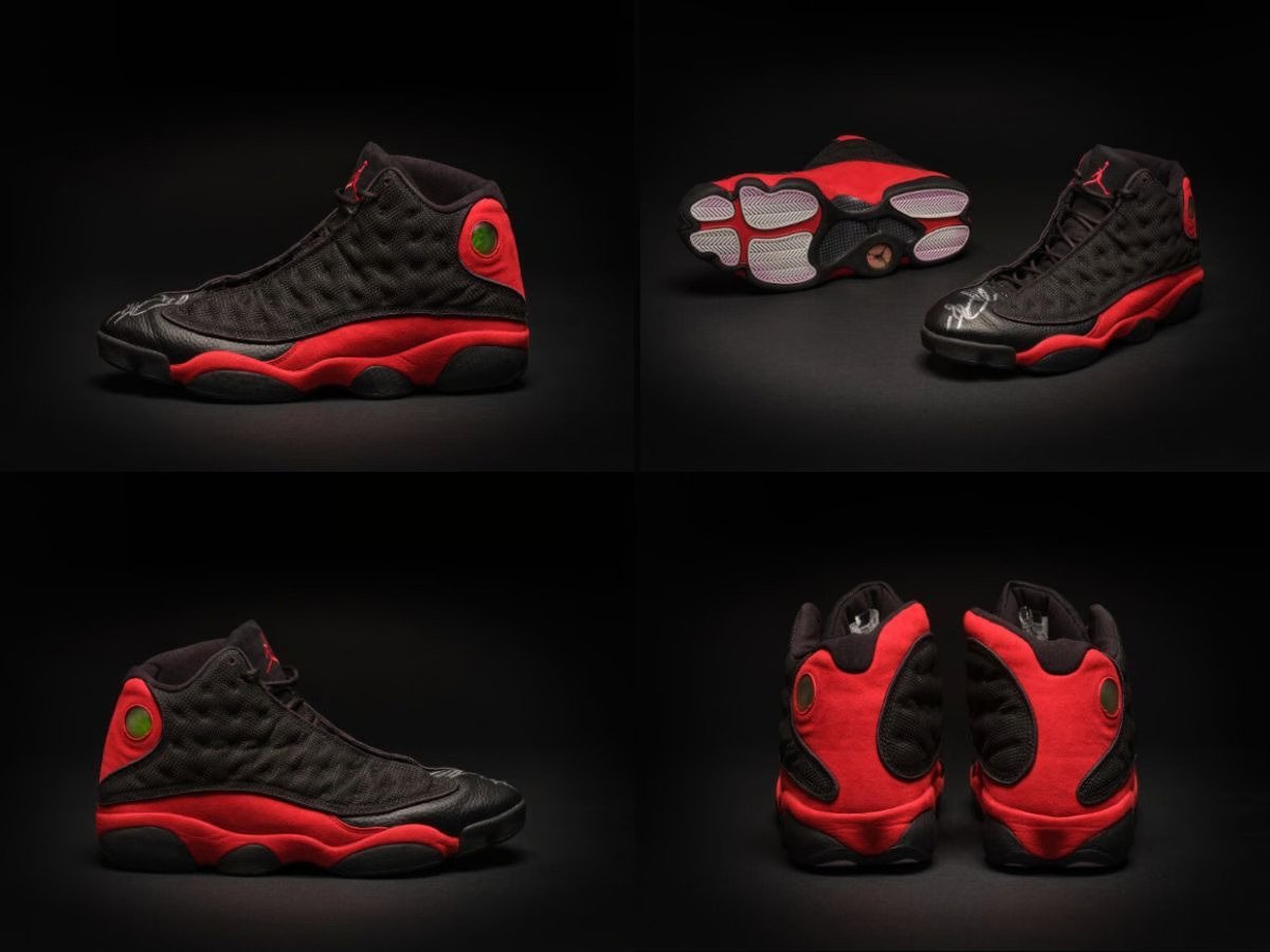 Los Air Jordan 13 de Michael Jordan en el Juego 2 de las Finales de la ...